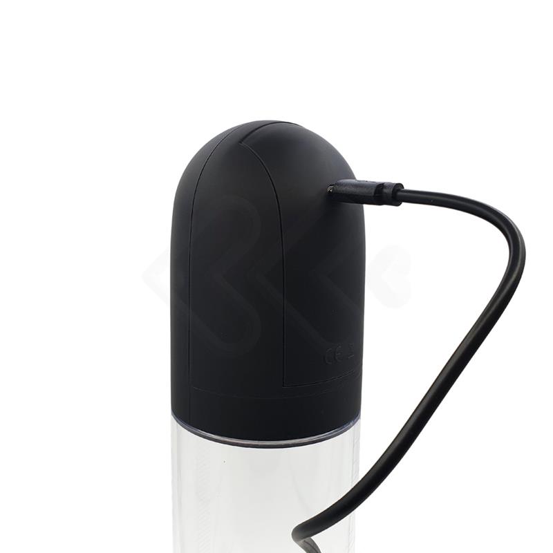 Bomba Peniana Elétrica LuvPump - 20,7 x 6 cm - Preto - Exclusiva