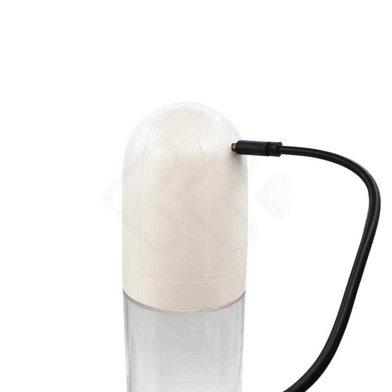 Bomba Peniana Elétrica LuvPump - 20,7 x 6 cm - Branco - Exclusiva