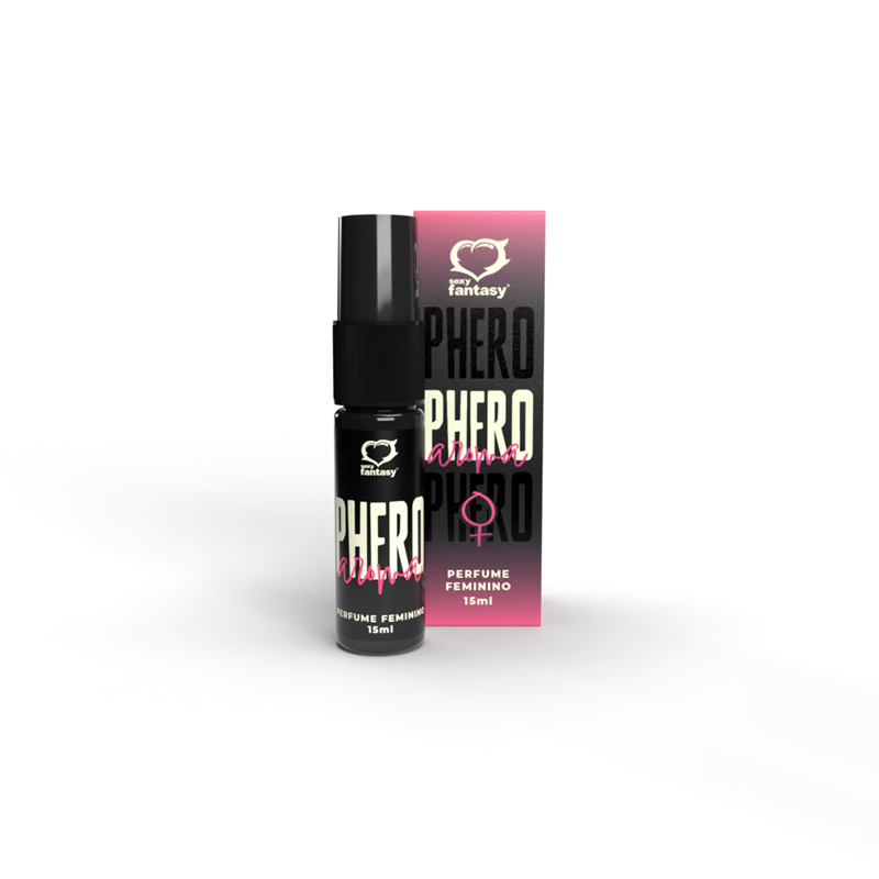 Perfume Feminino com Feromônio Phero - 15ml - Exclusiva SexShop