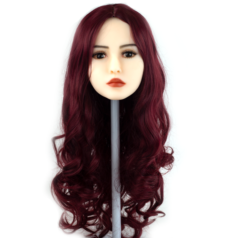 Peruca Lisa com Efeito Baby Liss em Fibra Sintética | 13 Cores