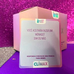 Jogo com Cartas e Gel Estimulante Vuls's Intt Clímax - Exclusiva